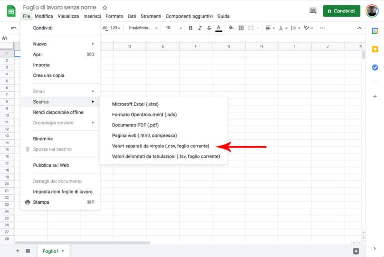 File CSV: cosa sono, come si aprono, come crearli | Creativemotions