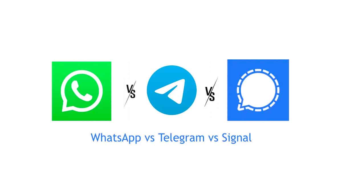 WhatsApp vs Telegram vs Signal: confronto privacy e funzioni ...