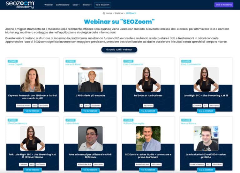 Seozoom: guida completa alla suite SEO professionale | Creativemotions